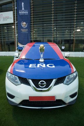 Nissan sets off the ICC Champions Trophy tour on its journey to the UK