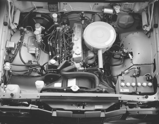 1977 Nissan Cedric SD22 engine