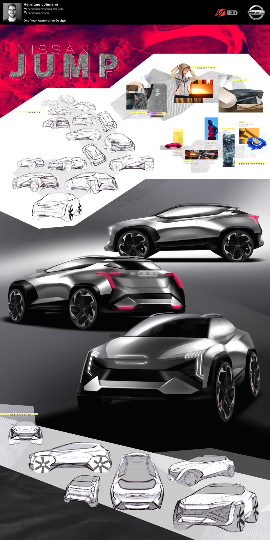 Nissan chooses the best concepts made by automotive design students in ...