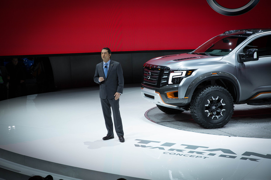 Nissan TITAN Warrior Concept makes world debut at the 2016 NAIAS