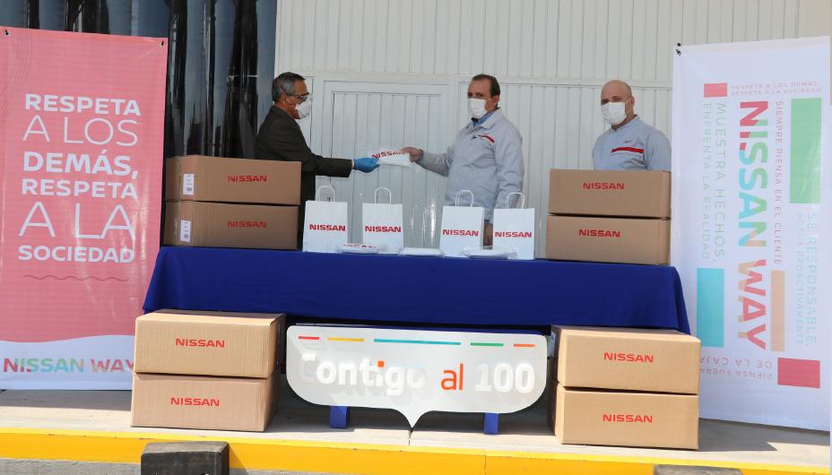 Nissan, comprometida con la sociedad mexicana, entrega 24 mil cubre ...