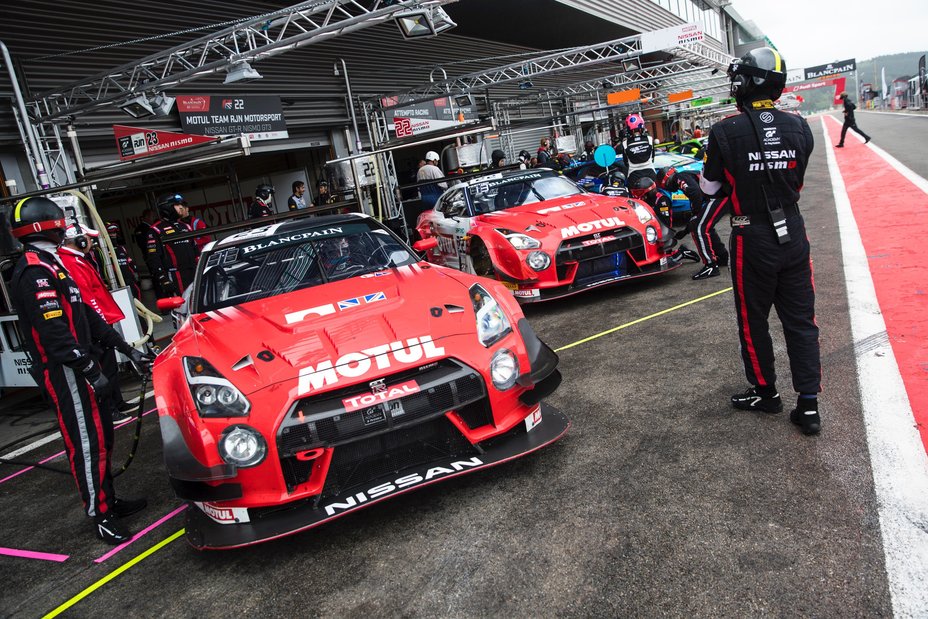 Motul Team RJN brings both Nissan GT-Rs to the finish at Spa