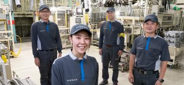 La planta de Nissan en Tochigi, Japón, transforma sus procesos
