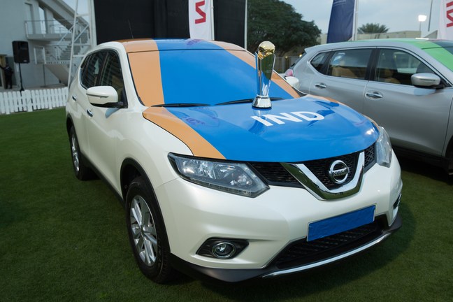 Nissan sets off the ICC Champions Trophy tour on its journey to the UK