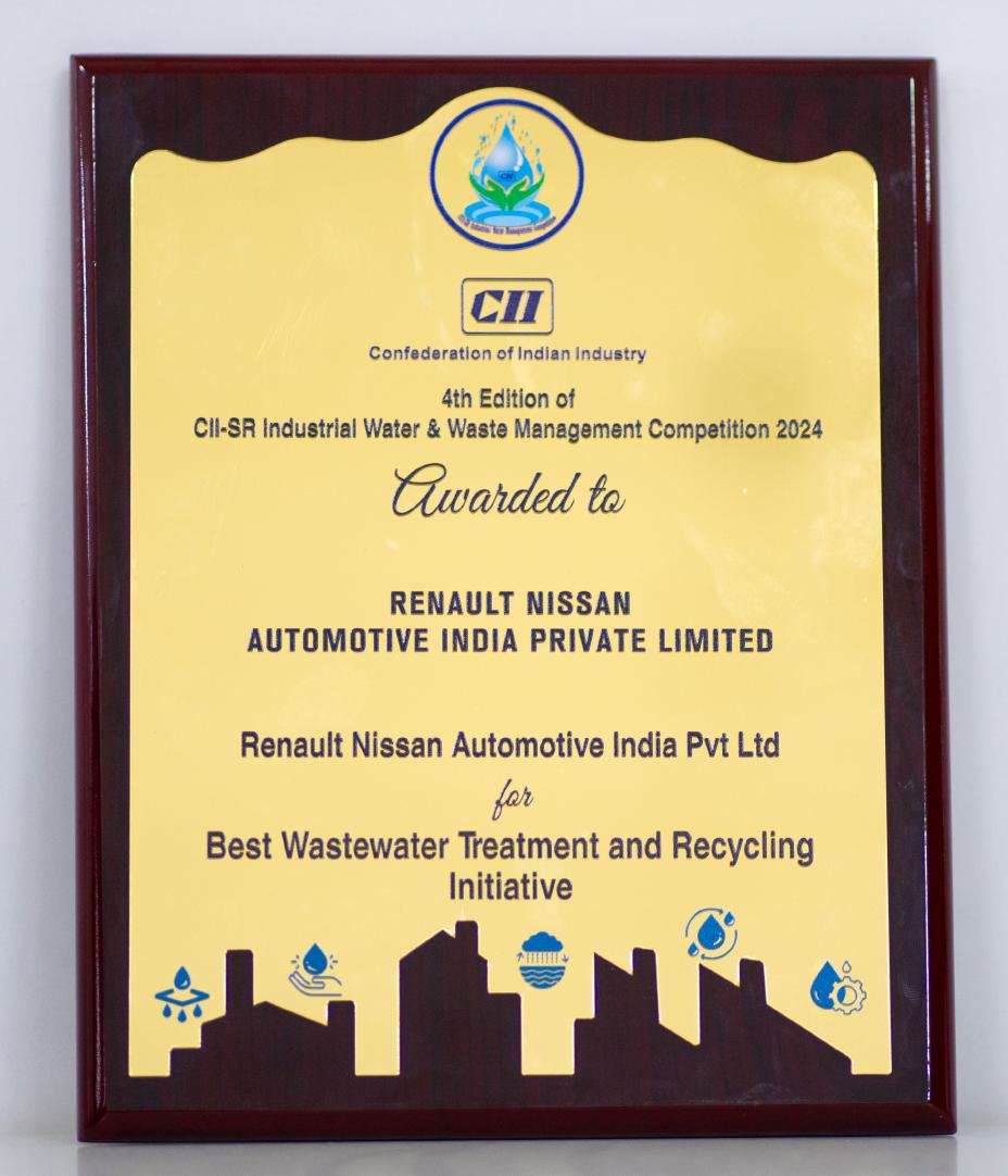 RNAIPL wins yet another industry accolade for water conservation