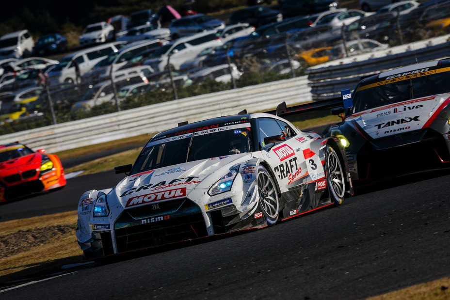 Top 10s for Nissan Super GT cars in Autopolis