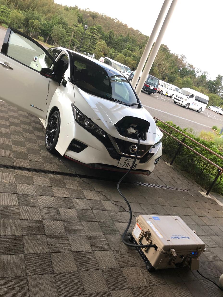 How Nissan is using electric cars to power disaster recovery