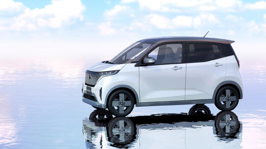 Nissan unveils all-new, all-electric minivehicle in Japan