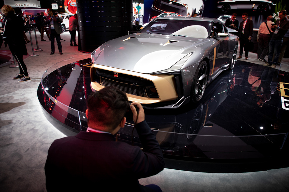 Nissan stand at 2019 NYIAS