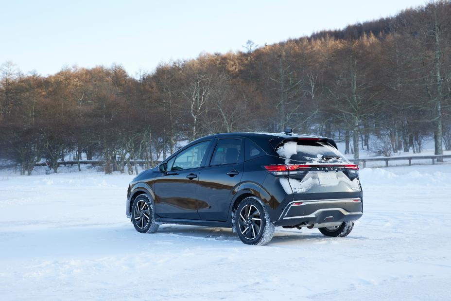 日産ノート e-POWER 4WD 冬季走行テスト