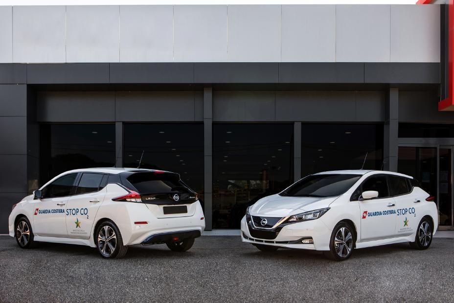 Nissan LEAF è la nuova auto a zero emissioni della Capitaneria di Porto