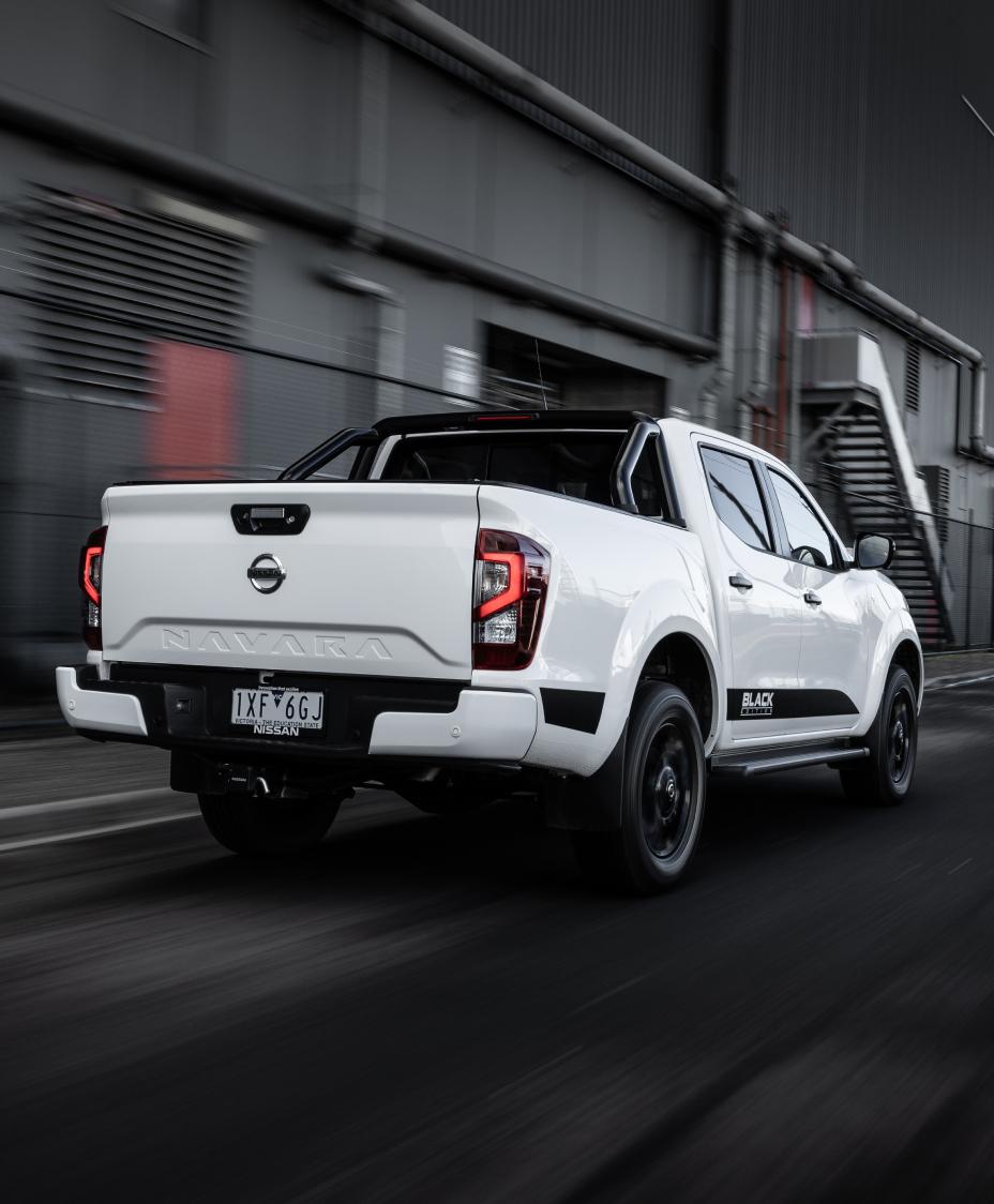 BACK IN BLACK: New Nissan Navara Black Edition embraces its dark side