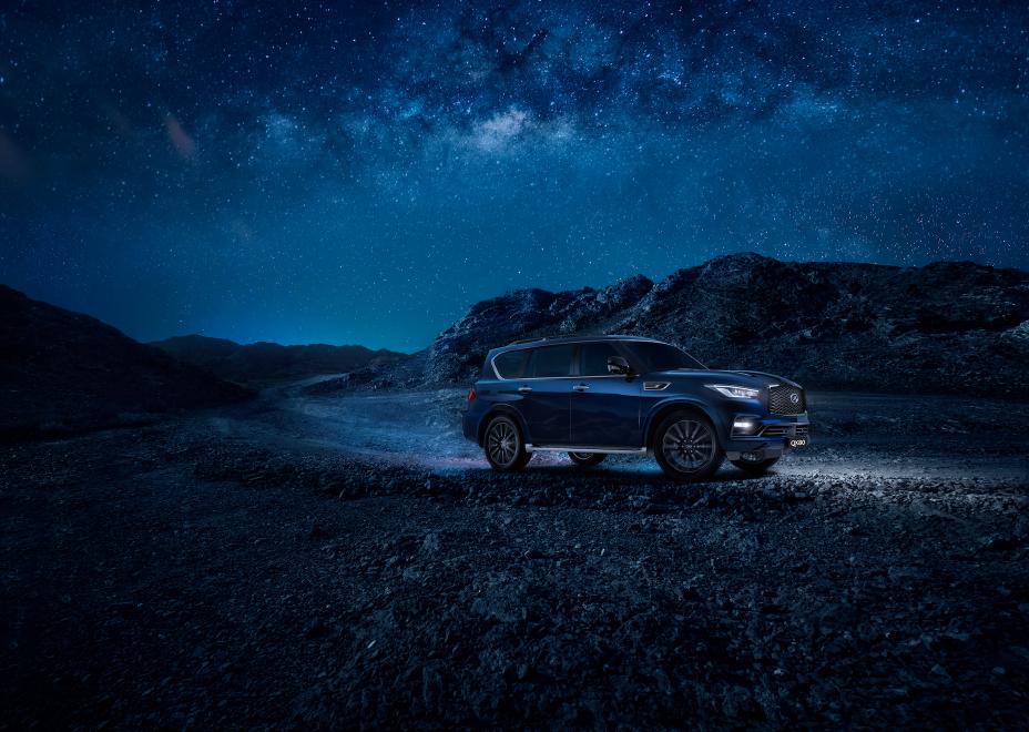 The INFINITI QX80 Black Edition: Shines in the Dark