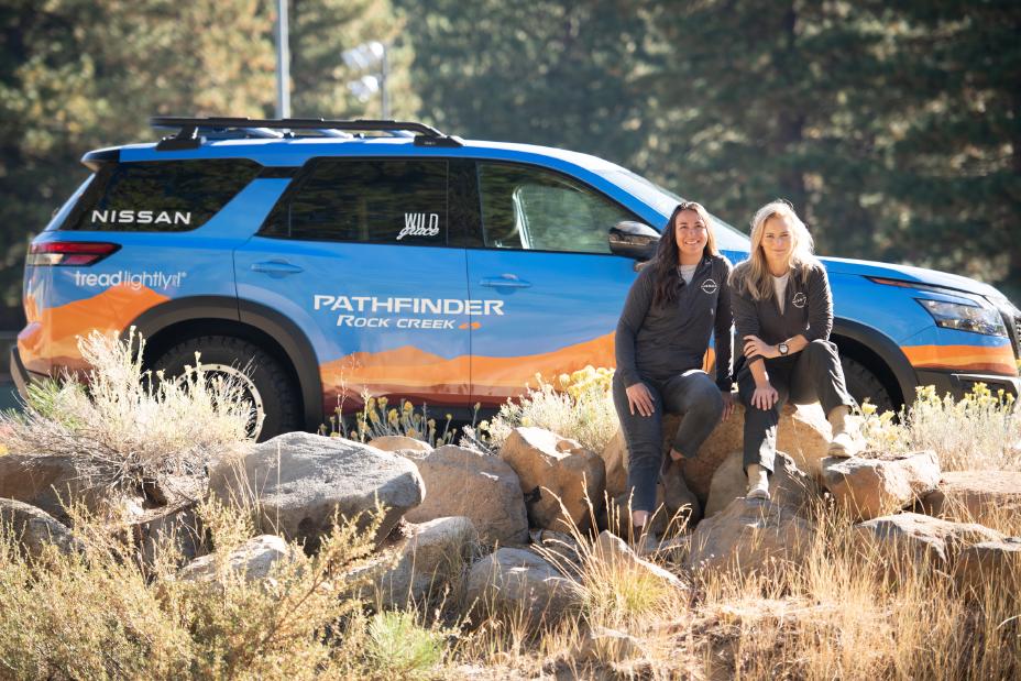 Team Wild Grace and the Rebelle Rally Pathfinder Rock Creek