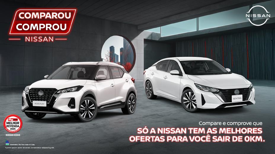 Campanha "Comparou, Comprou Nissan" continua em junho com condições ...