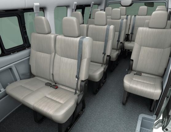 DX (Microbus model) Interior