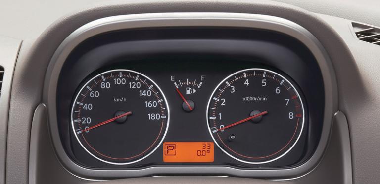Nissan Note Dual ringed meter