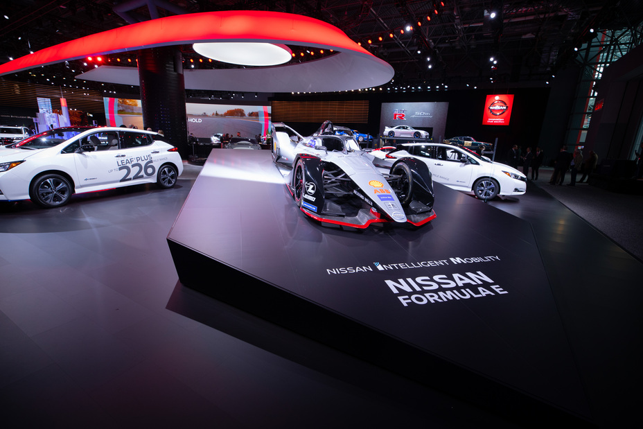 Nissan stand at 2019 NYIAS