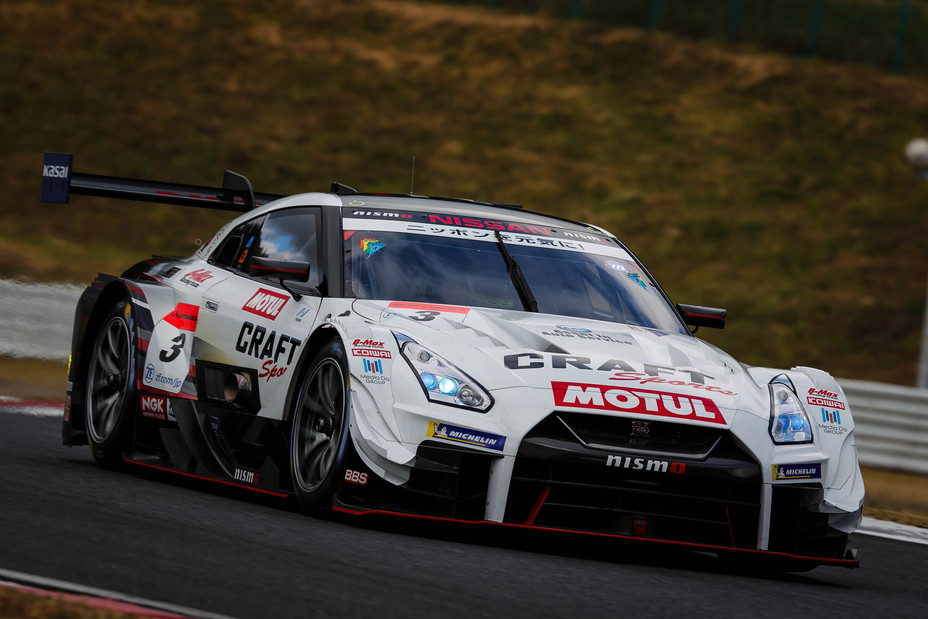 Top 10s for Nissan Super GT cars in Autopolis