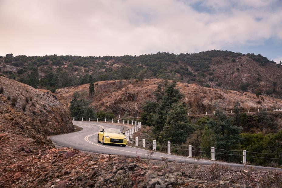 The all-new Nissan Z was made for corners. The 99 Bends Road has lots ...