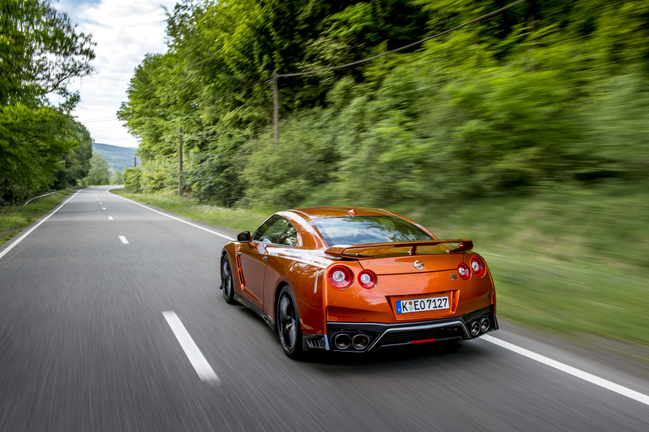 2017 Nissan GT-R Premium in Katsura Orange