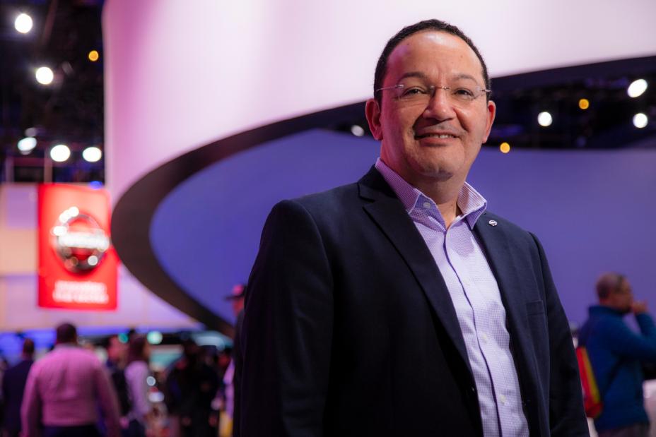 Nissan booth at CES 2020