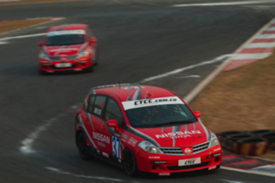 Nissan Tiidas Take 7th and 8th in CTCC Guandong Round