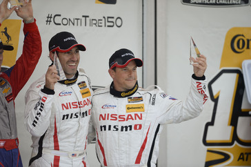 Doran Racing's Nissan 370Z driven by Jaeger and Zacharias finishes ...