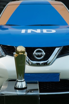 Nissan sets off the ICC Champions Trophy tour on its journey to the UK