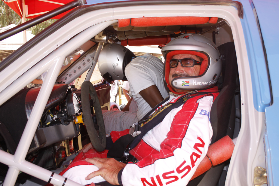 Nissan Pays Tribute to Hannes Grobler