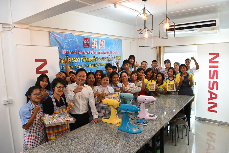 Rayong students learn entrepreneurial skills under Nissan Thailand’s Youth Development Program