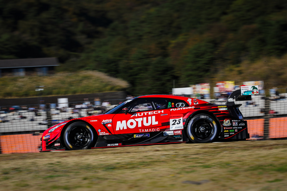 Top 10s for Nissan Super GT cars in Autopolis