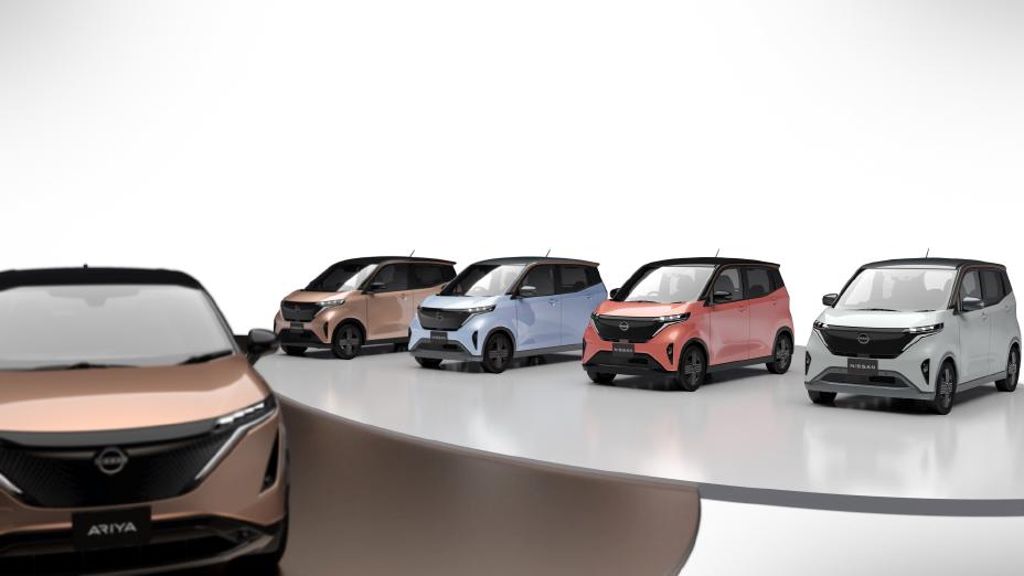 Nissan unveils all-new, all-electric minivehicle in Japan