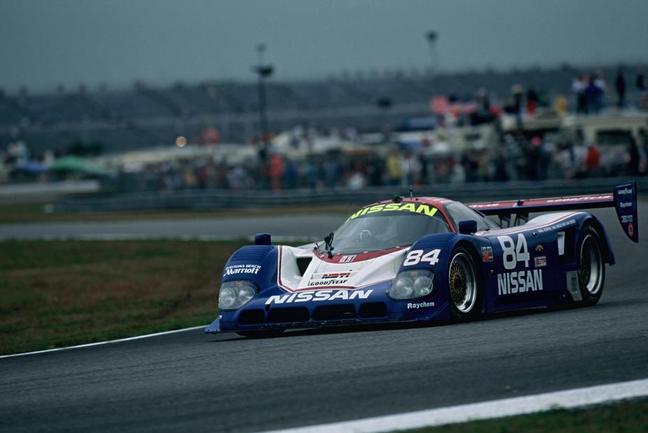 1991_02_IMSA_GTP_Rolex_24_at_Daytona_NISSAN_R90CK