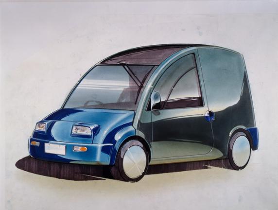 1989 Nissan S-Cargo Image Sketch for Square Head Lamp