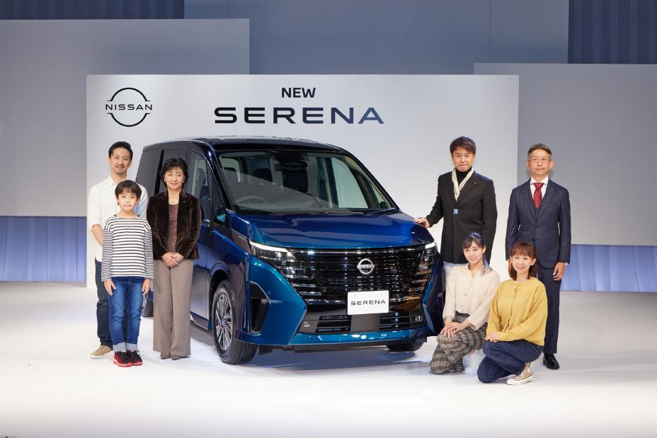 Nissan launches the all-new Serena in Japan