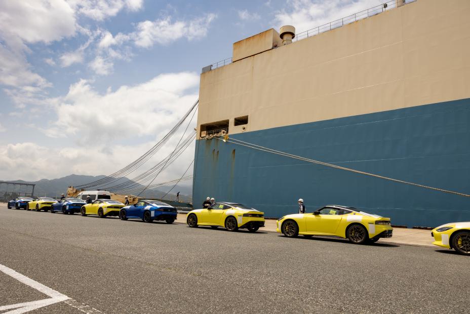 Take a look at the all-new Z setting sail for Australia