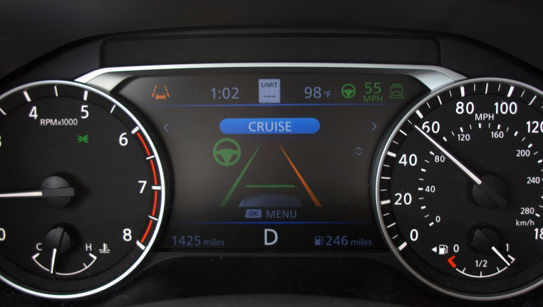 Lane Departure Warning display