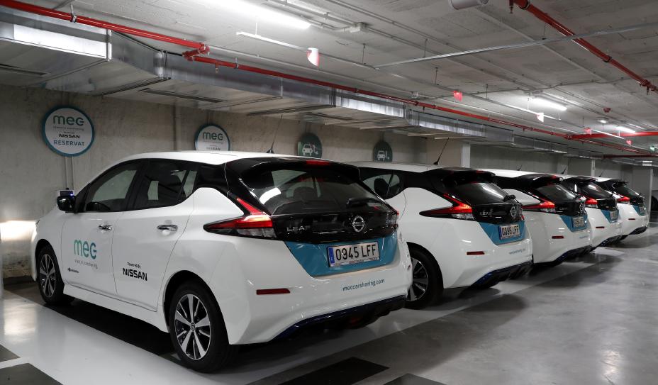 El Car Sharing de Barcelona de Nissan y MEC recorre ya 30.000 kilómetros