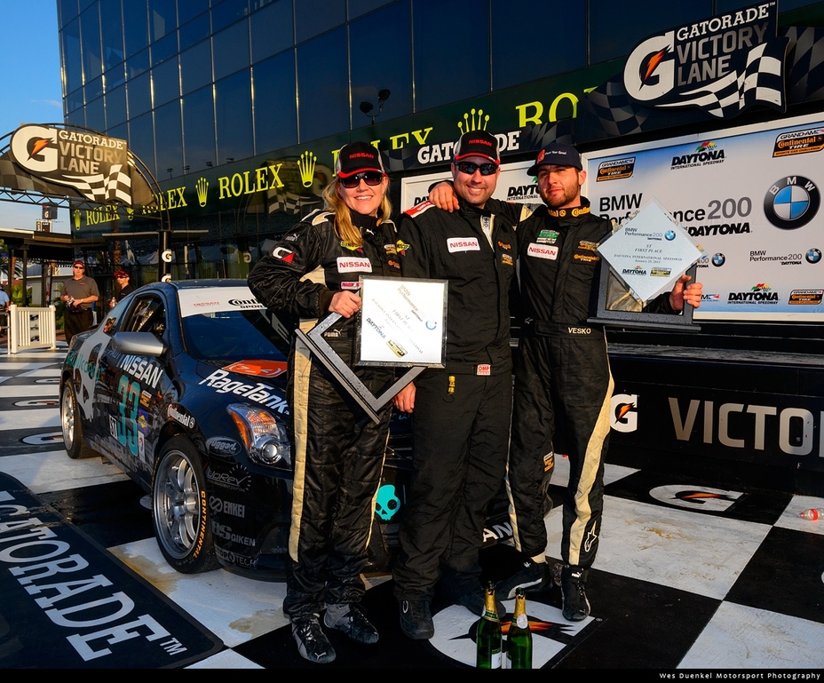 Nissan Altima Coupe Takes Class Victory at Daytona