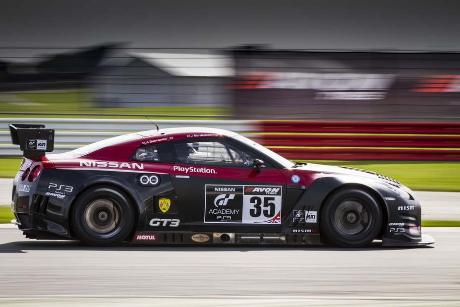 The Nissan GT-R Nismo GT3 in British GT action
