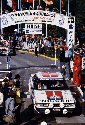 Datsun Rarin' to go for 32nd Finnish 1,000 Lakes Rally 8th in 1982 WRC ...