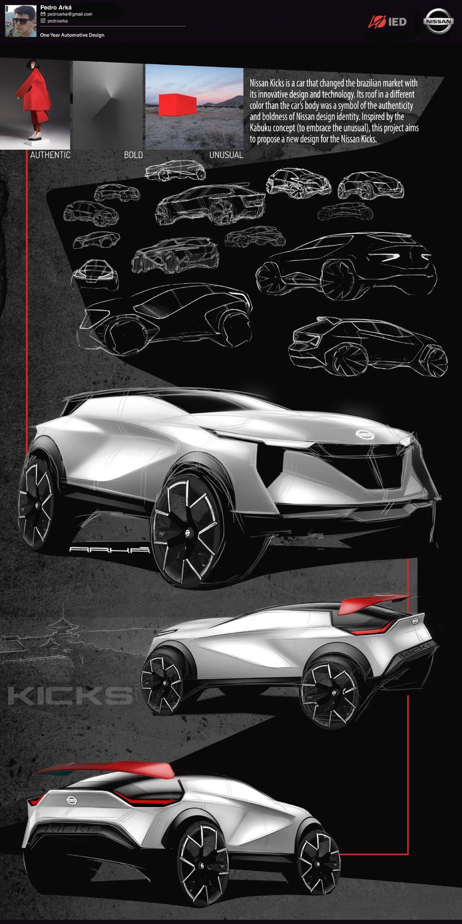 Nissan elige los mejores conceptos realizados por estudiantes de diseño ...
