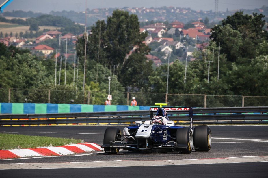Jann Mardenborough in the Carlin Motorsport GP3 Car