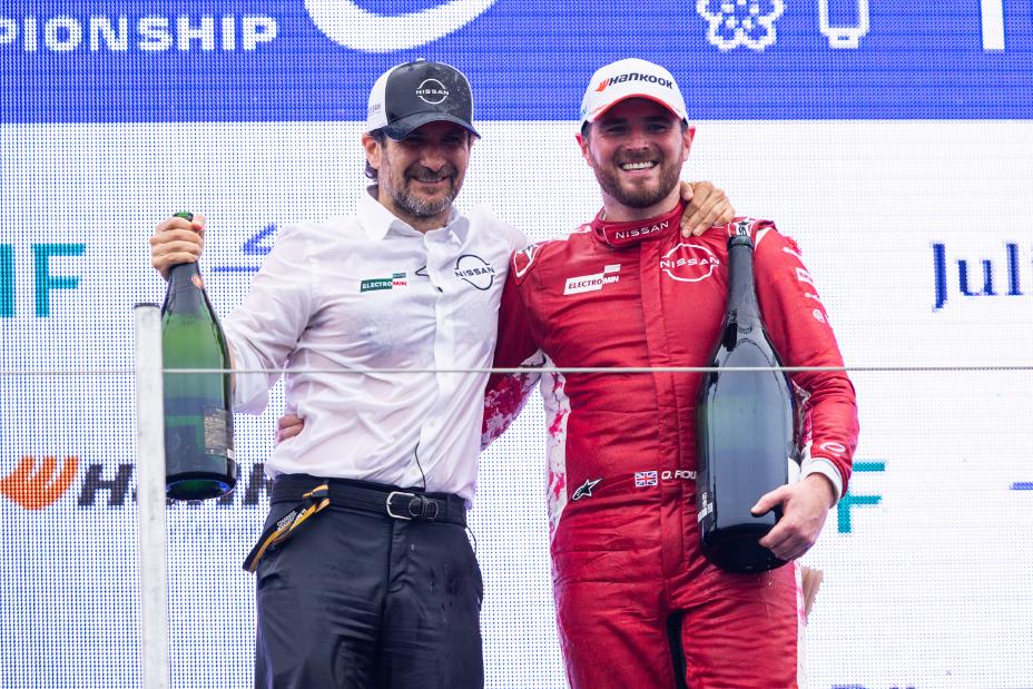 Nissan Formula E Team takes double pole, podium and victory in intense ...