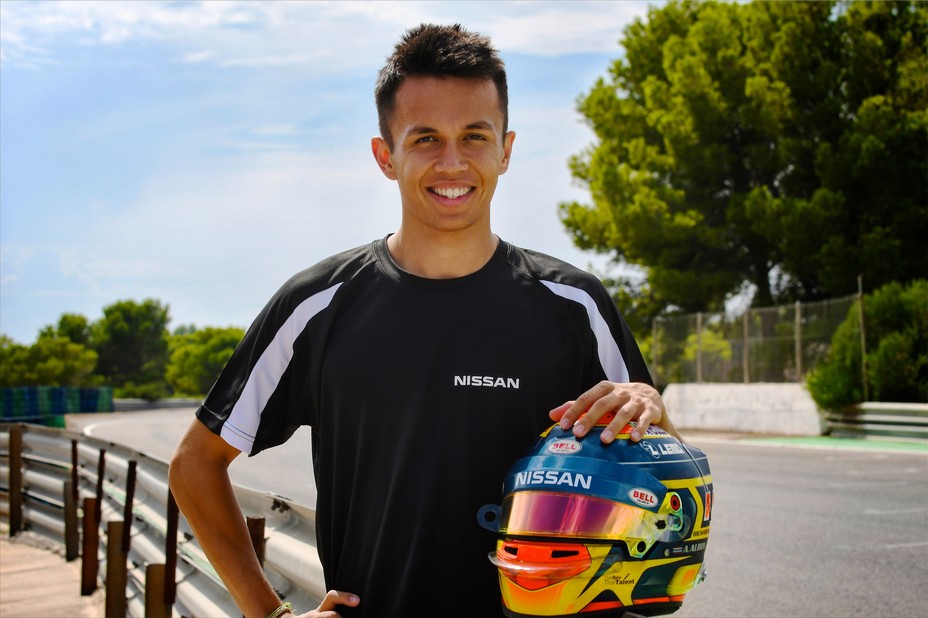 Nissan Formula E driver Alex Albon