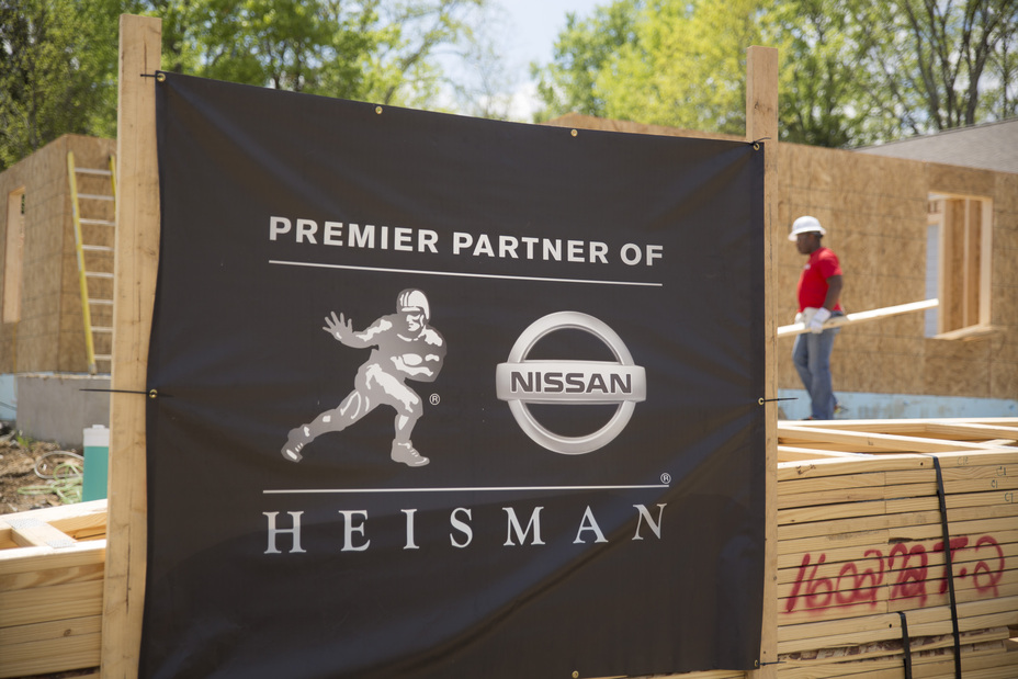 Nissan and Heisman Trust partner with Habitat for Humanity to build a ...