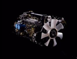 1988 Nissan Civilian TD42 Engine