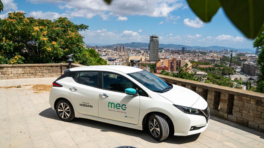 El Car Sharing de Barcelona de Nissan y MEC recorre ya 30.000 kilómetros