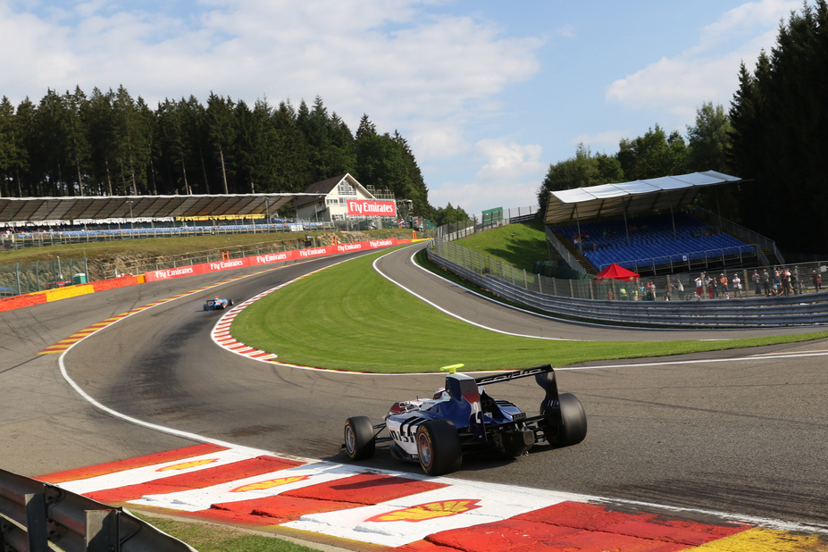 Jann Mardenborough in the Carlin Motorsport GP3 Car